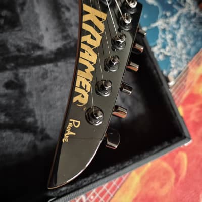 Kramer proaxe 1989 - black sparkle | Reverb
