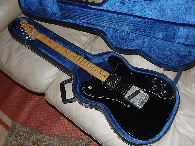 Very Rare! 1977 Ibanez/Fender Telecaster Custom OHSC Black, | Reverb