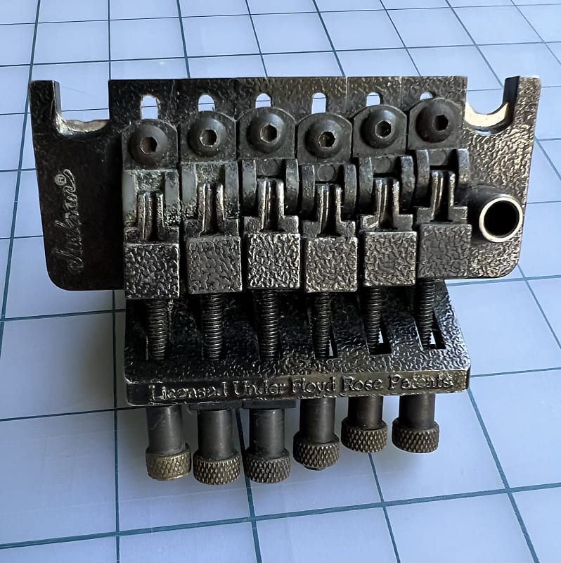 Vintage 1980's Jackson JT-6 Licensed Floyd Rose Bridge | Reverb