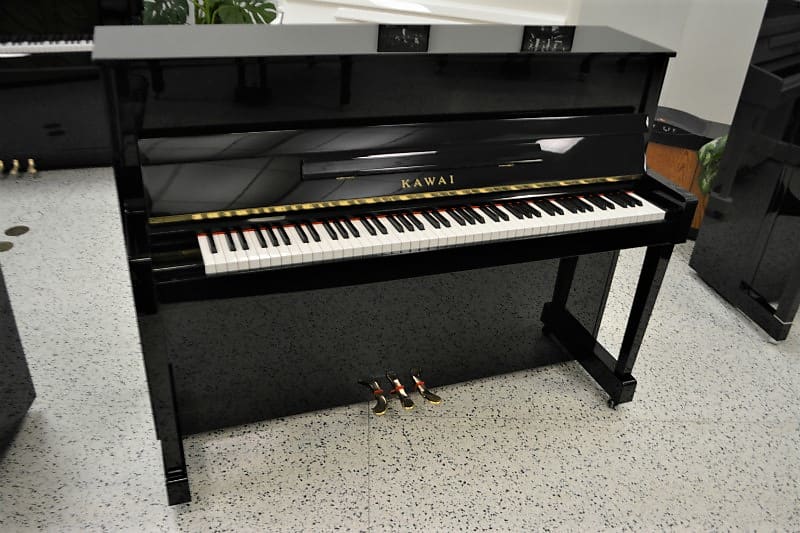 Kawai CX10 Professional Upright Piano Black Polish | Reverb