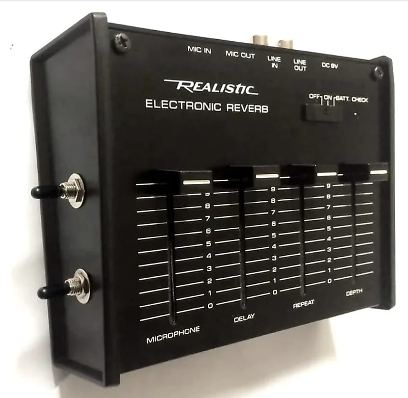 Realistic Electronic Reverb. Modded Analog Delay Unit. 1980s | Reverb