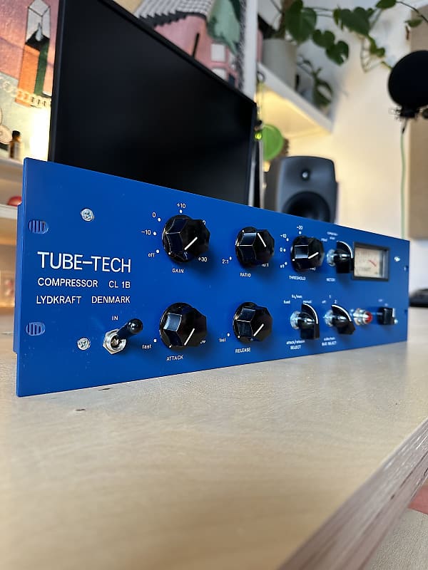Tube-Tech CL 1B Mono Opto Compressor 2010s - Blue | Reverb Australia