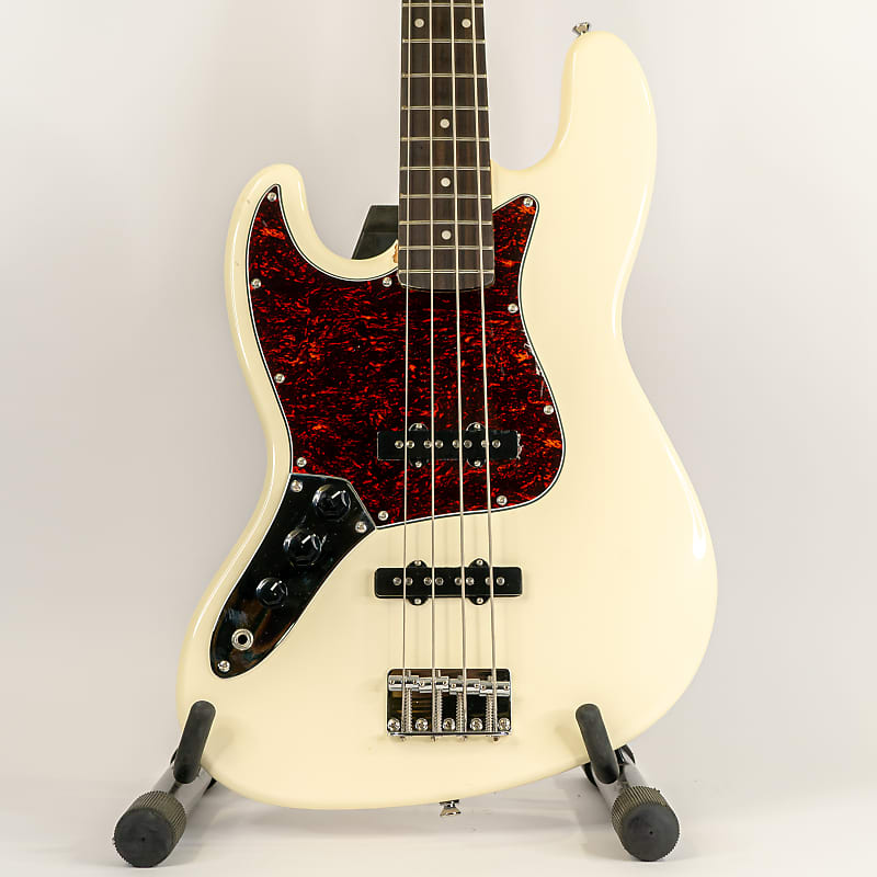 2015 Left Handed Tokai Jazz Sound Bass - White w/ Rosewood | Reverb