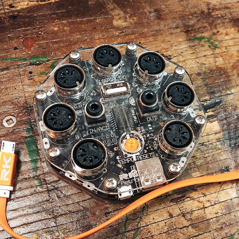 Retrokits Rk-004 - MIDI Merger / Splitter / Clock | Reverb UK