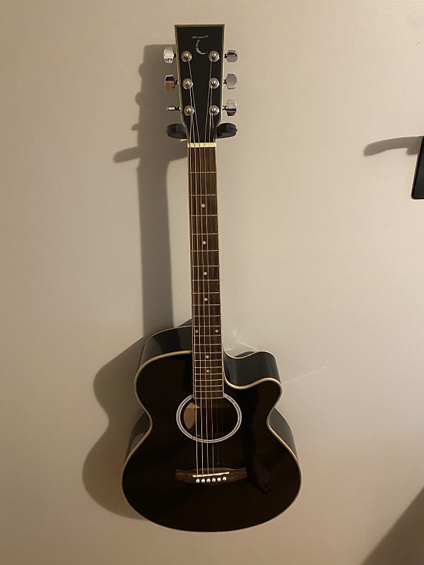 Tanglewood TSF CE BK Acoustic Electric Black 2010s Tanglewood TSF CE BK Acoustic Electric Black 2010s