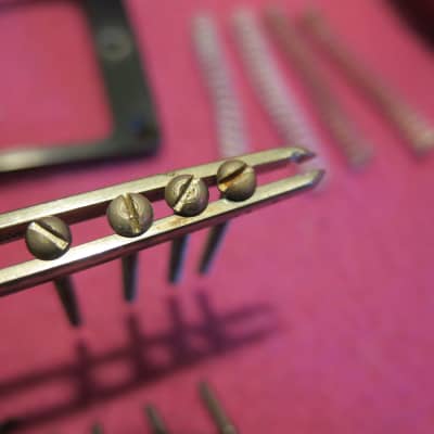 vintage 1959 Gibson M69 pickup rings for paf humbuckers Les | Reverb