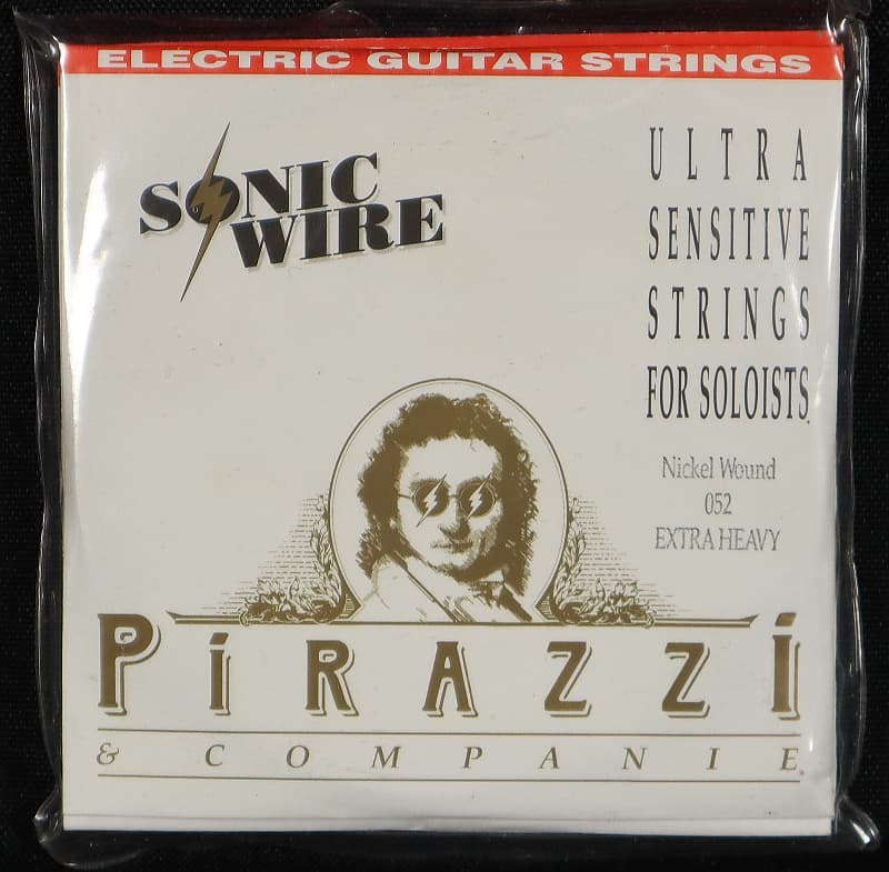 NOS Pirastro Pirazzi Sonic Wire 11-52 Electric Guitar String | Reverb