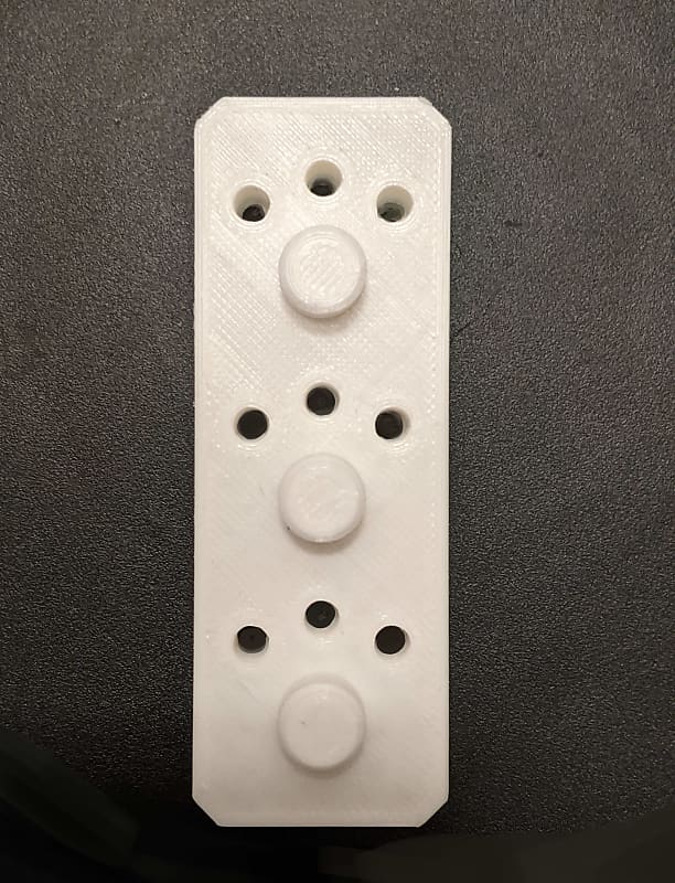 Gotoh Wilkinson Tuner Jig Drill Guide Stencil (3D printed) | Reverb