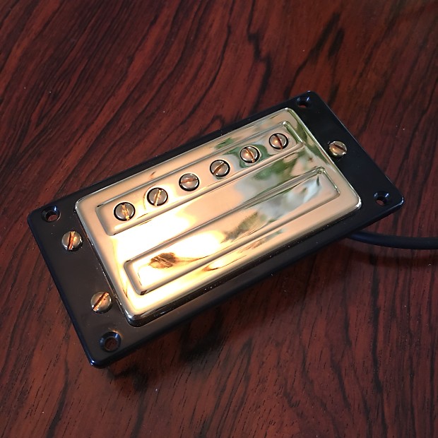 Guild Hb-2 split coil tapped high gain humbucker pickup Gold | Reverb