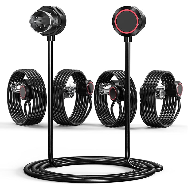 MIDI Cable, 5-Pack 2FT 5-pin DIN 45-Degree Mirrored Angled | Reverb