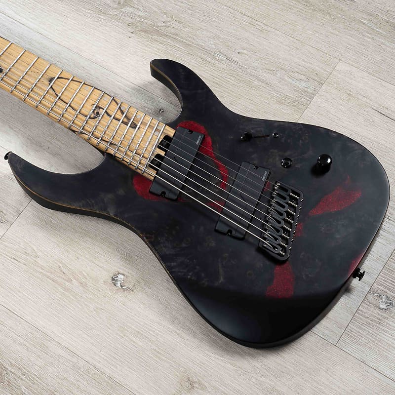 Legator Ninja N8FX 8-String Multi-Scale Guitar, Palemoon | Reverb