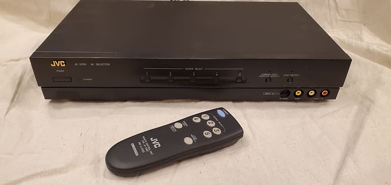 JVC JX-S555 Audio/Video Switcher with Remote | Reverb