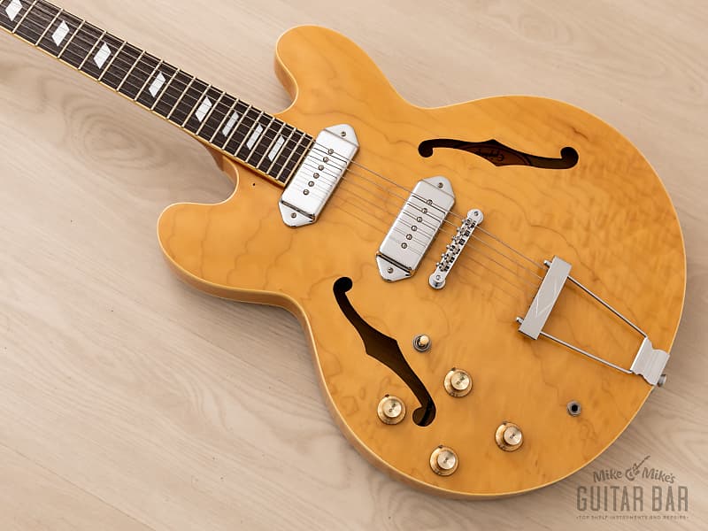 2004 Epiphone Casino Left-Handed Hollowbody Guitar | Reverb France