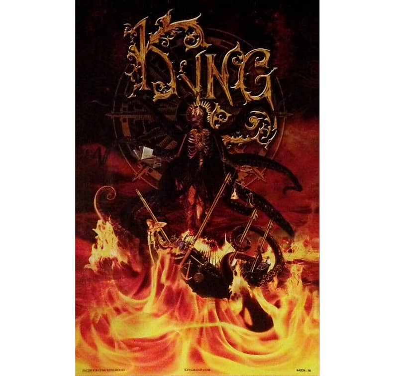 KYNG Burn The Serum Ltd Ed RARE Tour Poster! Stoner Rock | Reverb