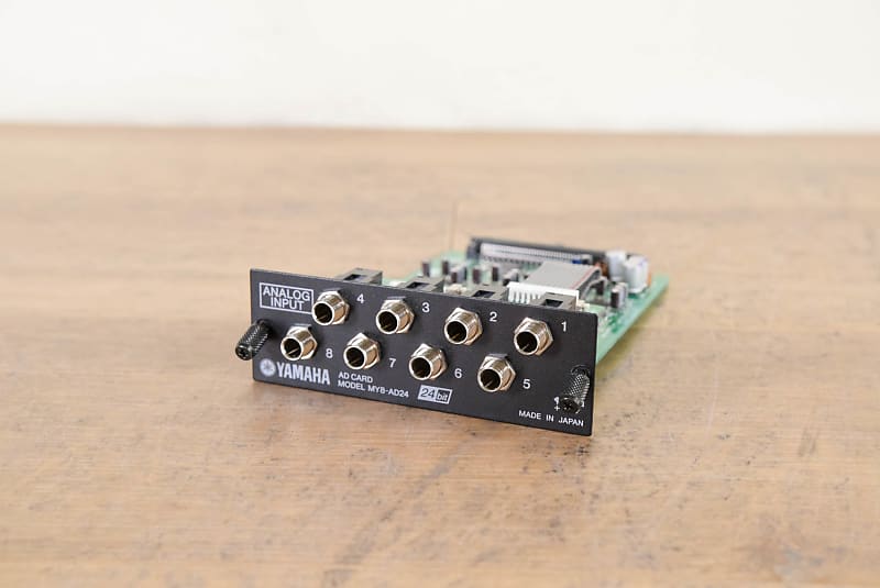 Yamaha MY8-AD24 8-Channel Analog Input Card (church owned) | Reverb
