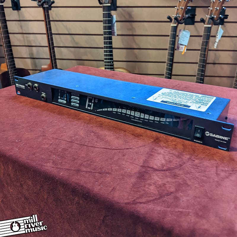 Sabine RT-7000 Rack Tuner Used | Reverb
