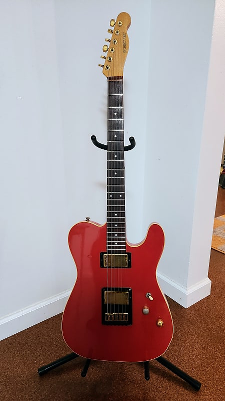 Schecter Saturn (PT) Dallas Era Mid '80s - Fiesta Red | Reverb