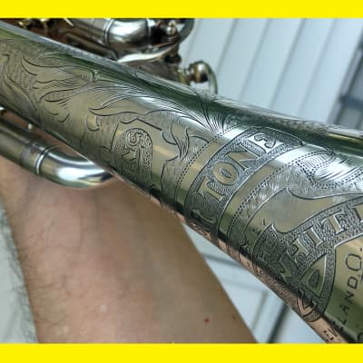 RARE VERY EARLY FIRST YR. MAKE KING 1051S TRUMPET SILVER TONE | Reverb