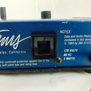 *RARE* 360 Systems Midi Bass Synthesizer Module 80's | Reverb UK