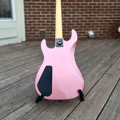 Charvel/Jackson B4 Bass 1980s - Pink | Reverb