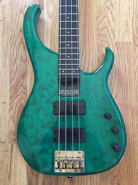 Modulus Quantum 4 Bass Guitar Quilted Maple 1992 | Reverb Australia