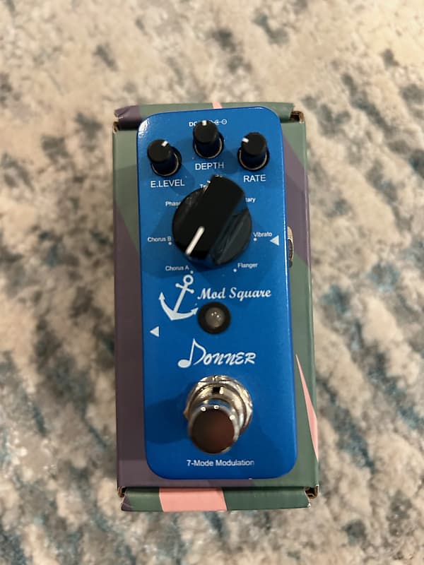 Donner Mod Square mini Pedal 2020's - Blue | Reverb
