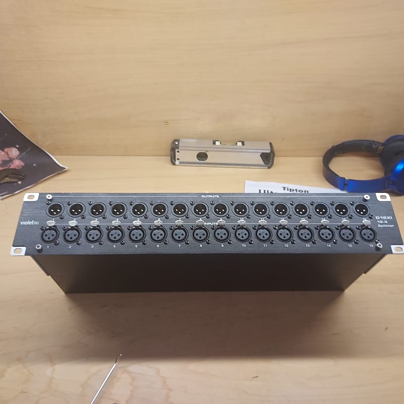 D16XI 16 Channel XLR DB25 Passive Splitter Studio/Live Box | Reverb