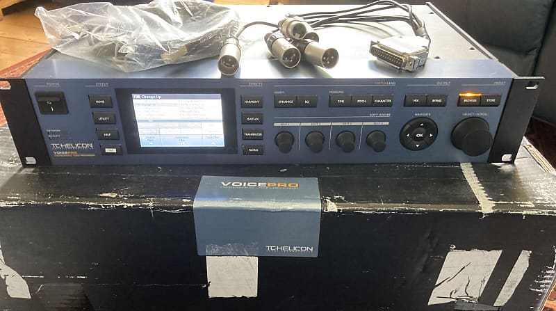 Tc-Helicon Voicepro Voice Changer Flagship Vocal Processor | Reverb