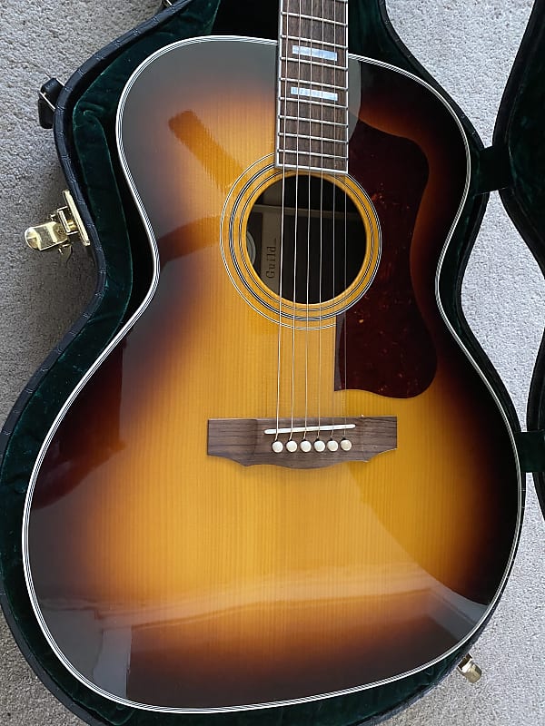 Guild F-47 e d-tar Sunburst | Reverb