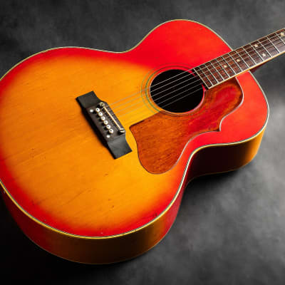 Greco Gibson J-180 70's - Cherry Sunburst | Reverb