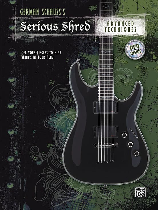 Serious Shred - Advanced Techniques Book w/DVD | Reverb