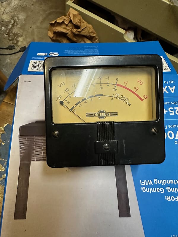 Collins VU METER 1950'S | Reverb