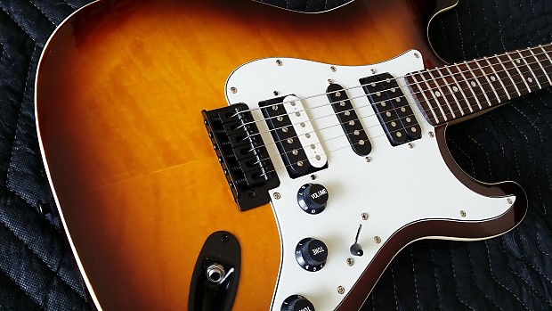 Custom Build HSH Modern Player Stratocaster Tribute - Merlot | Reverb