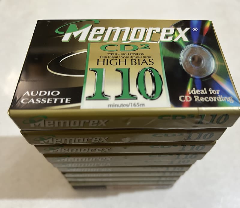 Memorex CD2 110 (Circa 1997) Blank Audio Cassette | Reverb Canada