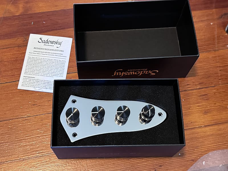 Sadowsky Onboard Bass Preamp 4-knob Active System with VTC - | Reverb