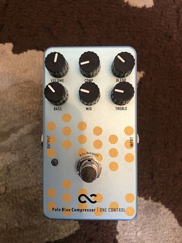 One Control Pale Blue Compressor | Reverb
