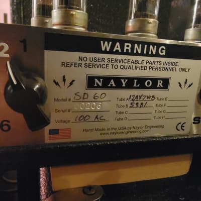 Naylor Super drive 60 - one of a kind mods! | Reverb