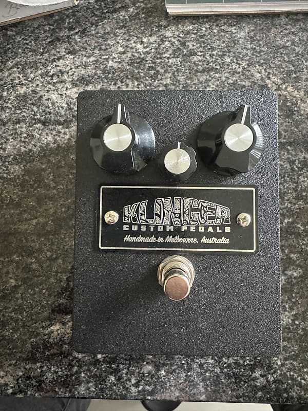Klinger Big Box fuzz face 2010s - Dark grey metal | Reverb