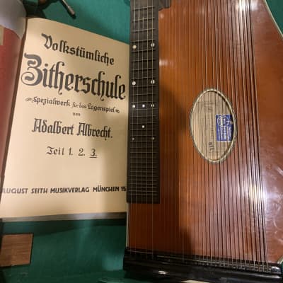 antique 10string SCHEITHOLT DULCIMER Scheitholz Zither | Reverb