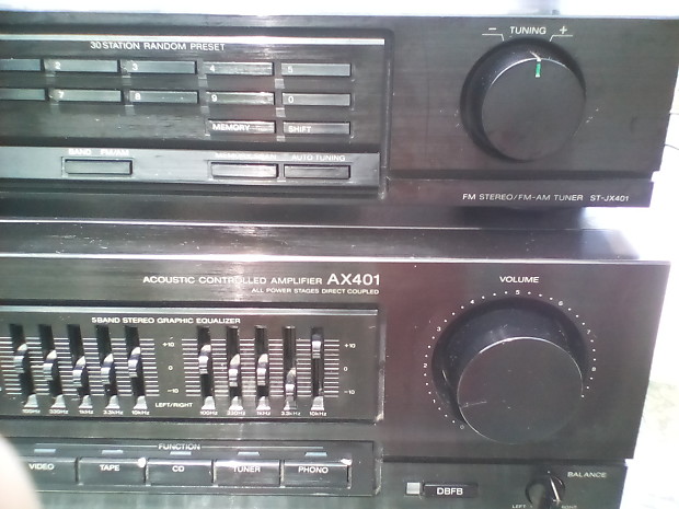 Sony TA-AX 401 Integrated Dual 135 Watts per Channel Stereo | Reverb