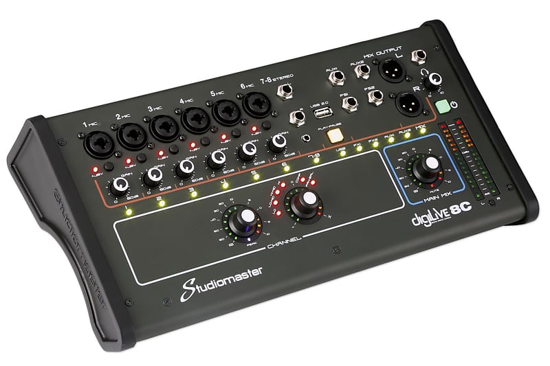 Studiomaster DIGILIVE 8C Digital Mixer | Reverb UK