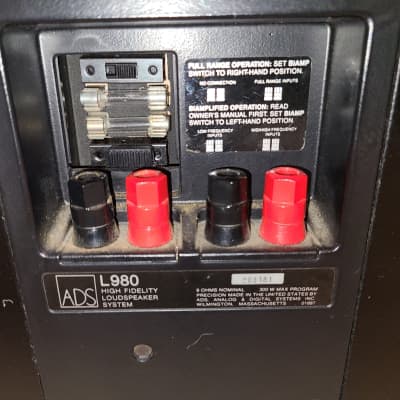 ADS L980 speakers Monitors L980 1980s Walnut | Reverb