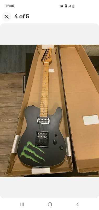 SHECTER MONSTER PT TELECASTER Monster PT Matt black | Reverb
