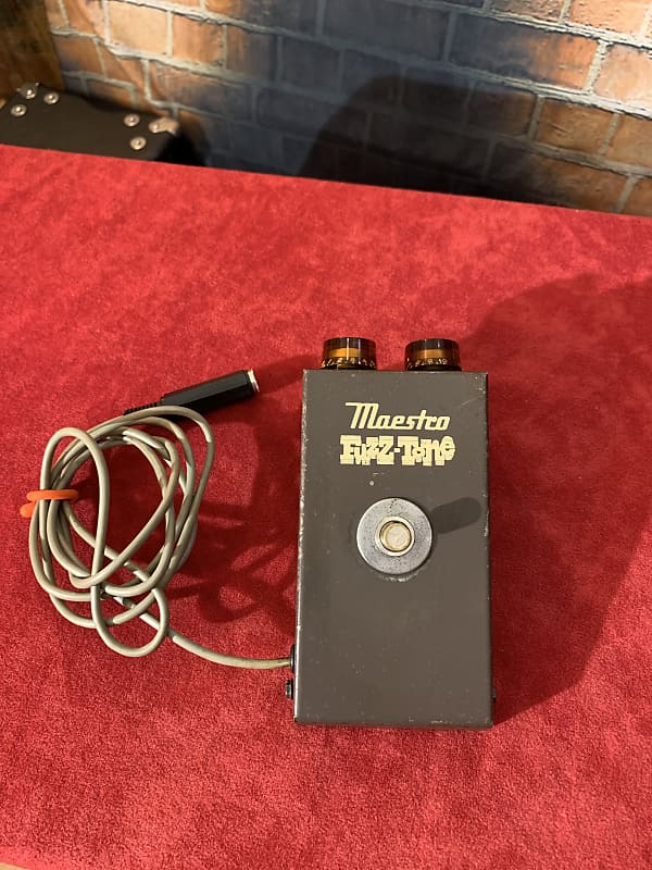Gibson Rare Vintage Maestro Fuzz-Tone Effects Pedal | Reverb