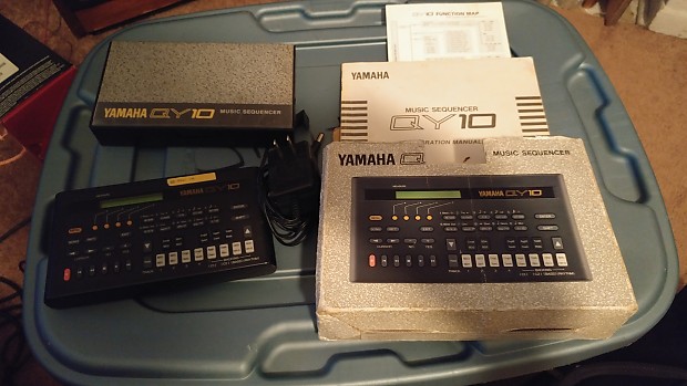 Yamaha QY10 90's Black | Reverb