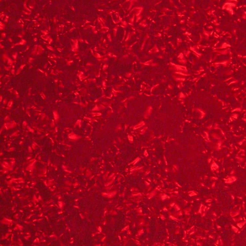 Pickguard Material Oversized Blank Red | Reverb