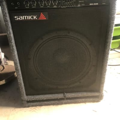 Samick SM 50B bass combo 15" speaker | Reverb