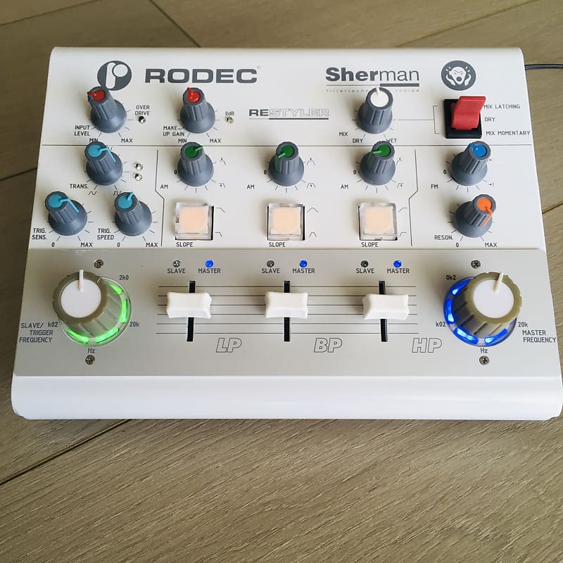 RODEC SHERMAN Restyler stereo analog filter | Reverb