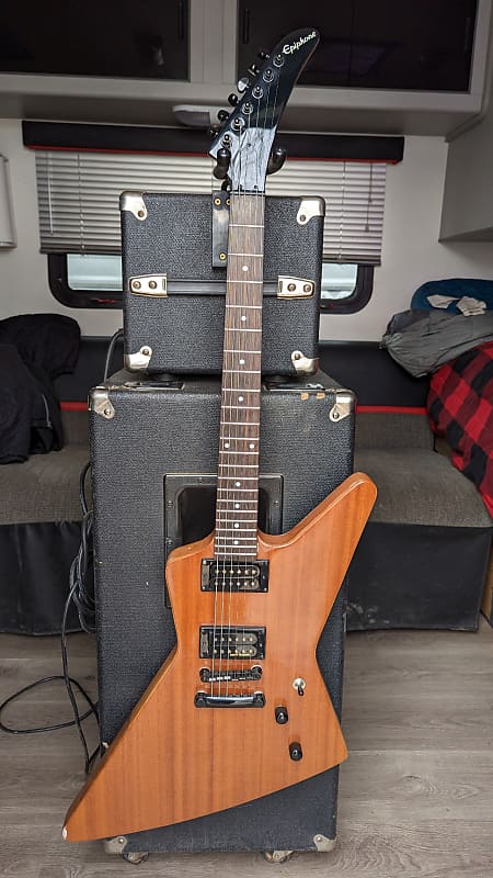 Epiphone '84 Explorer EX W/Dirty Fingers Pickup | Reverb