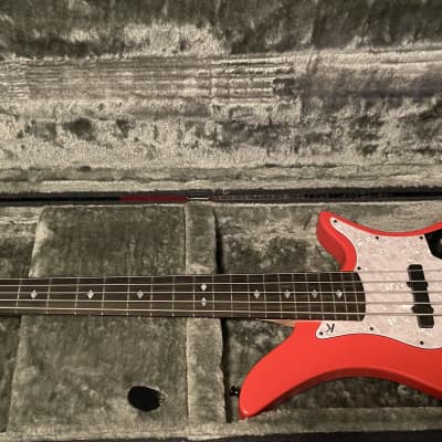 Kiesel THANOS Custom Headless Bass! 2022 - Orange | Reverb